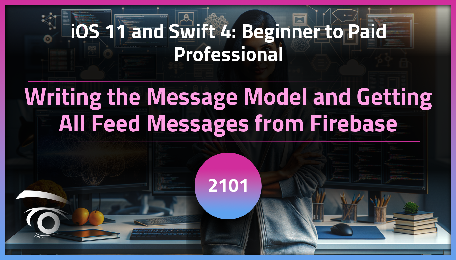 Writing the Message Model and Getting All Feed Messages from Firebase | iOS 11 and Swift 4 ...